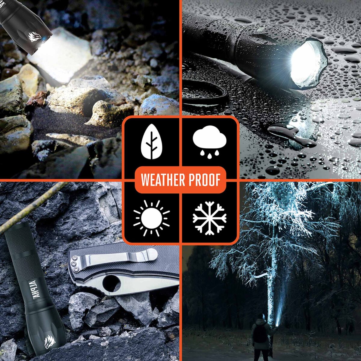 5000mAh Alpha Flashlight Charger – Tzumi®