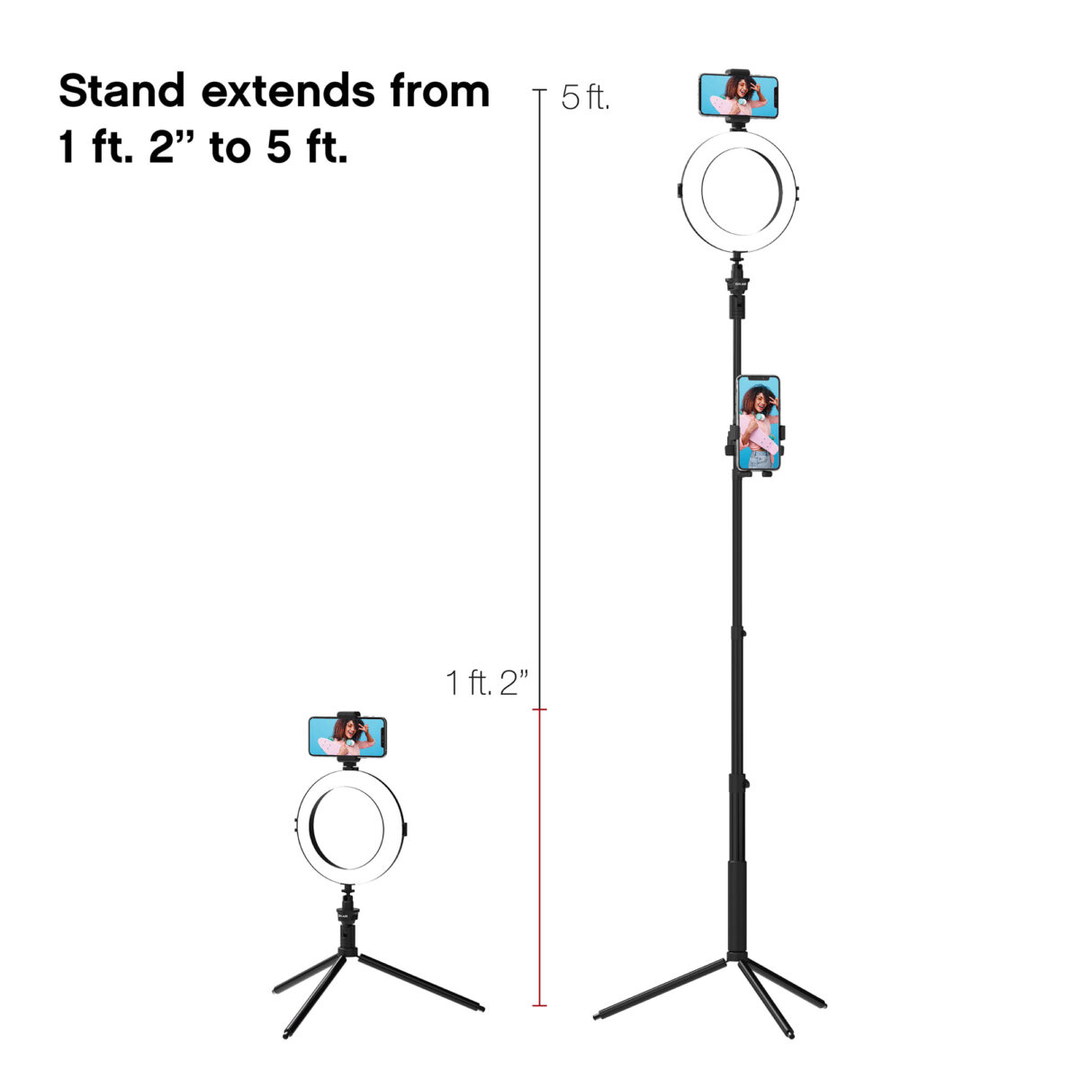 ON AIR Live Pro Ring Light – Tzumi®