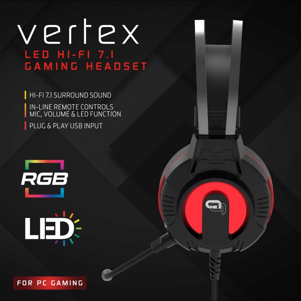 Gaming Vertex Headset – Tzumi®