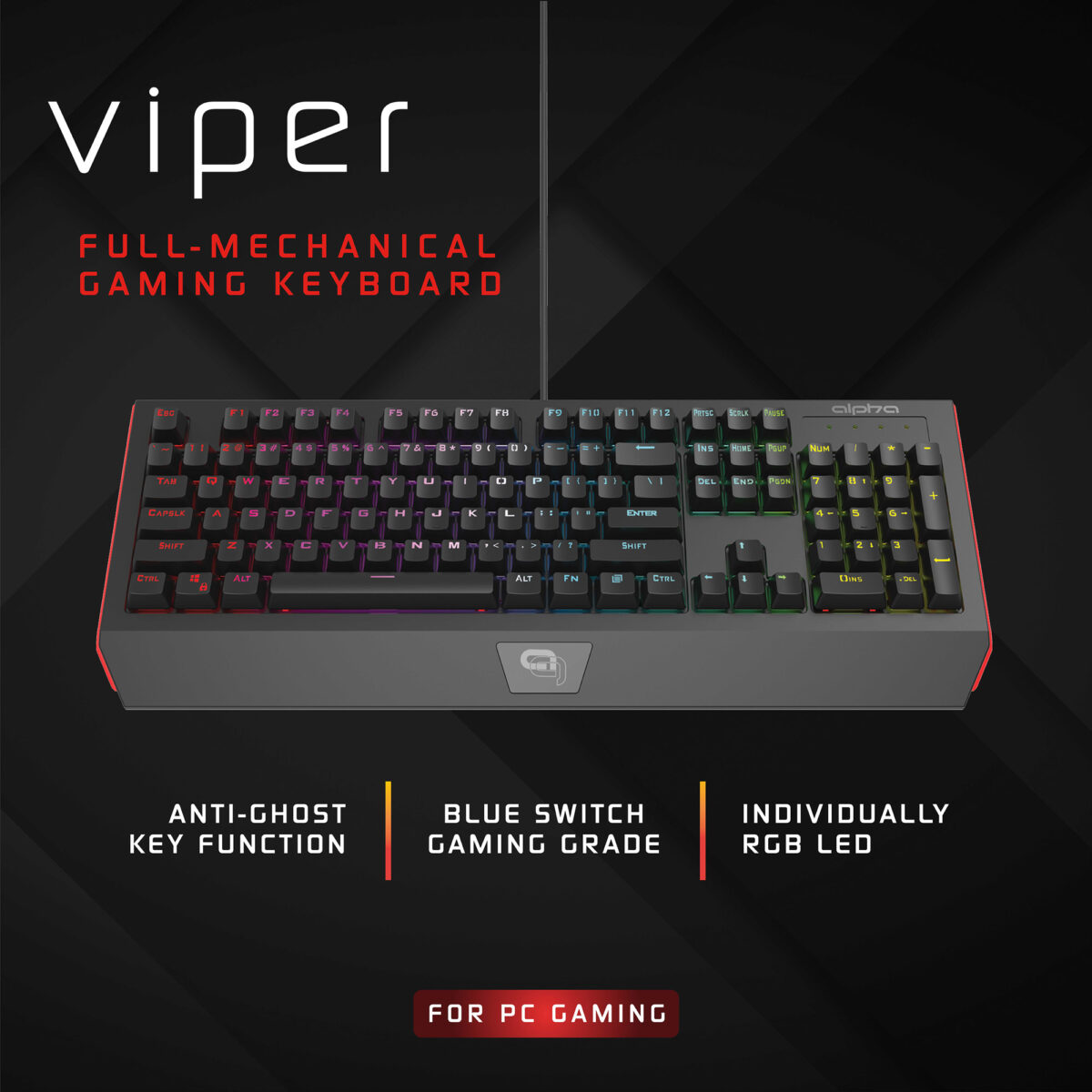 Gaming Rumble Keyboard – Tzumi®