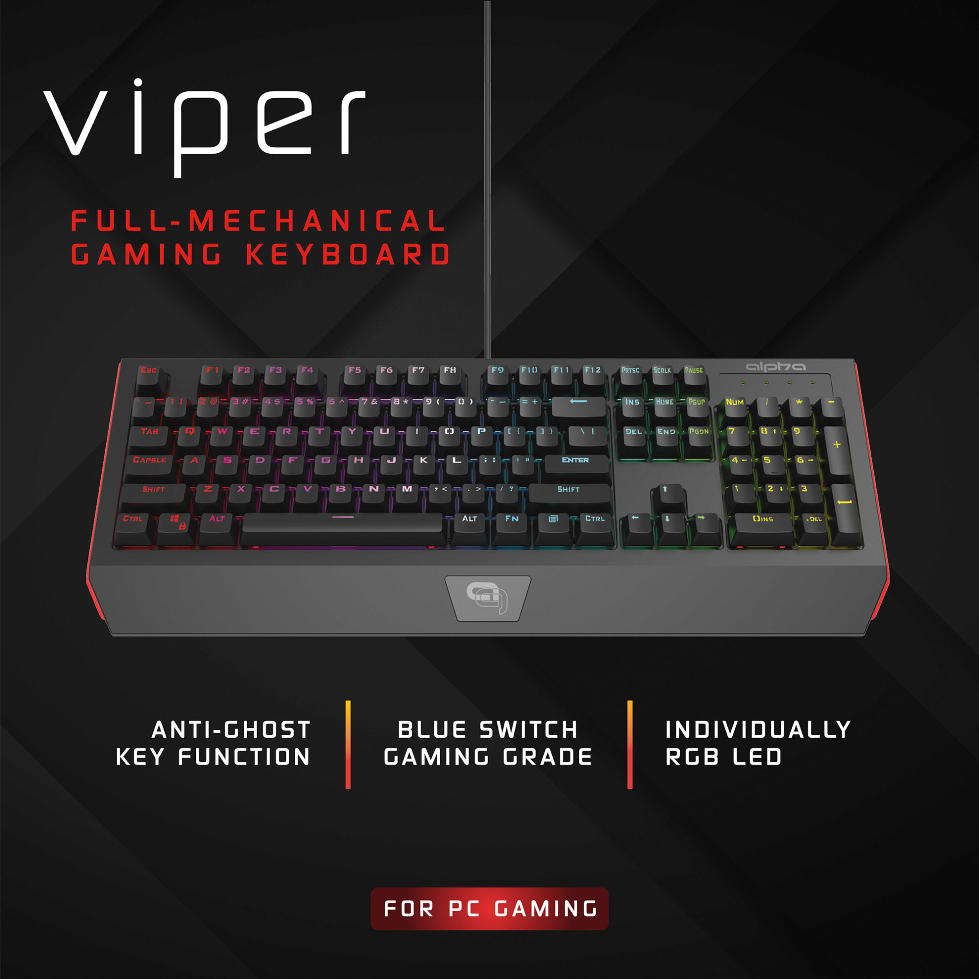 Gaming Rumble Keyboard – Tzumi®