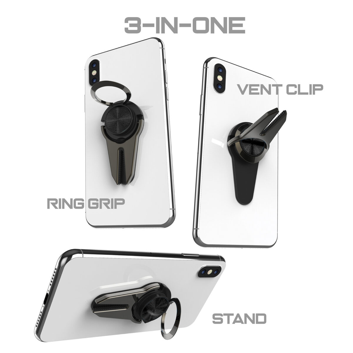 Flip Grip (Black) – Tzumi®