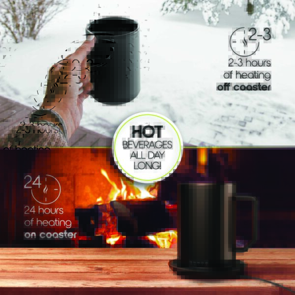 ionmug Stainless Steel (Black) – Tzumi®
