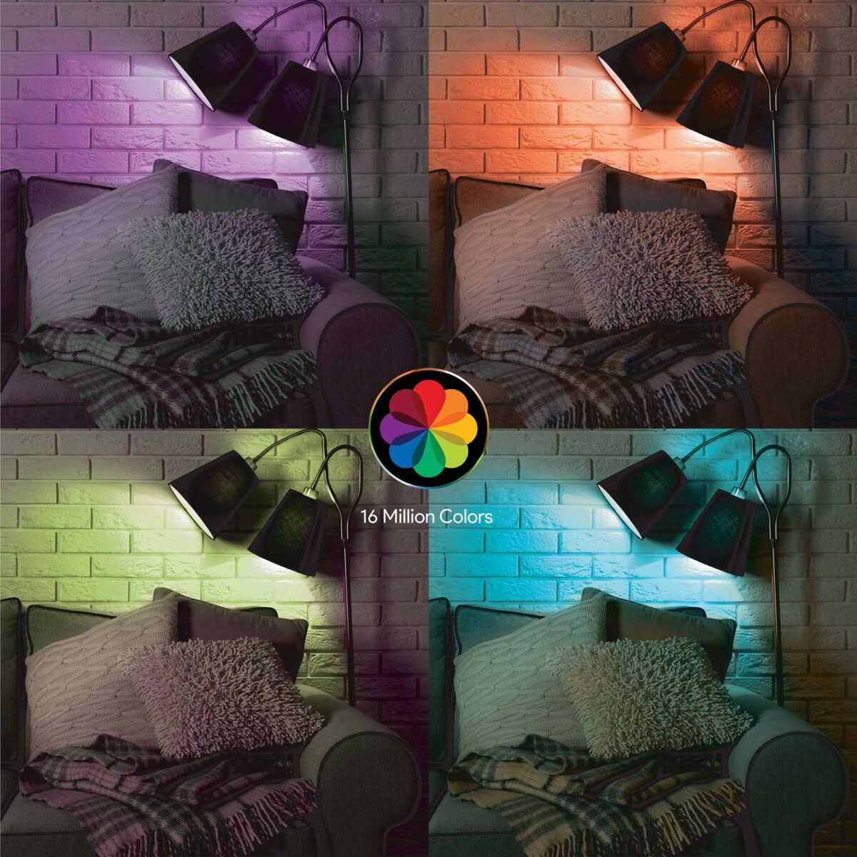 AuraLED ColorBulb (Wi-Fi) – Tzumi®