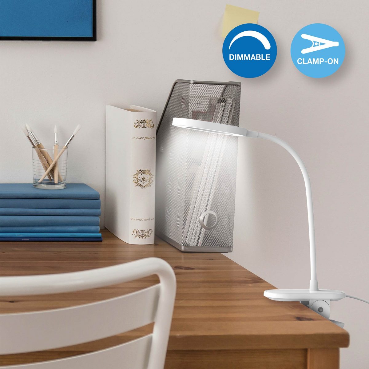 Task Lamp (White) – Tzumi®