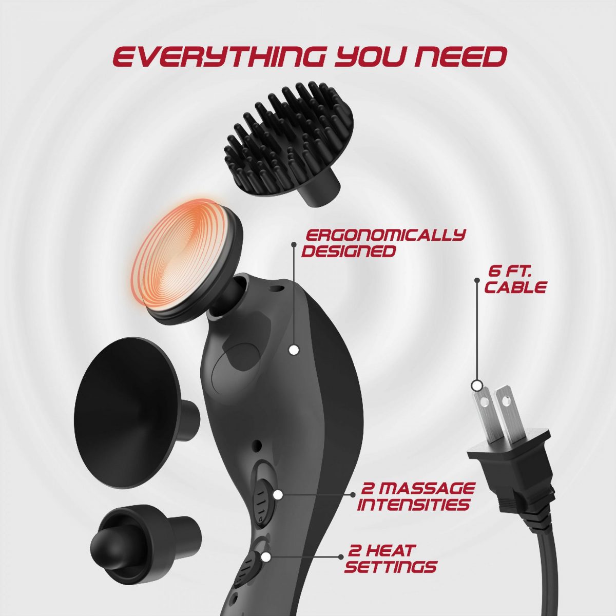 PROfit Heated Massager – Tzumi®