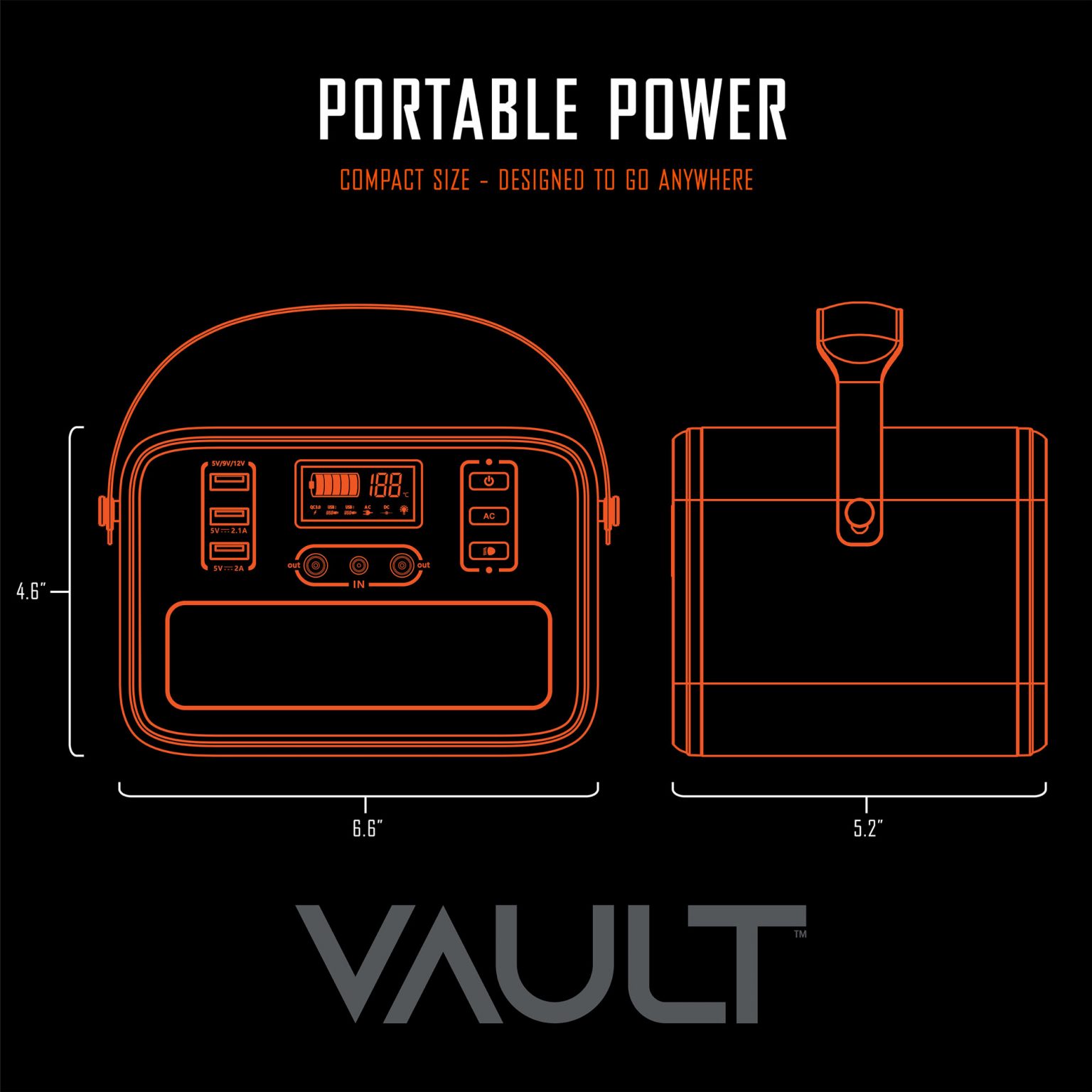 Tzumi Vault Power Station – Tzumi®