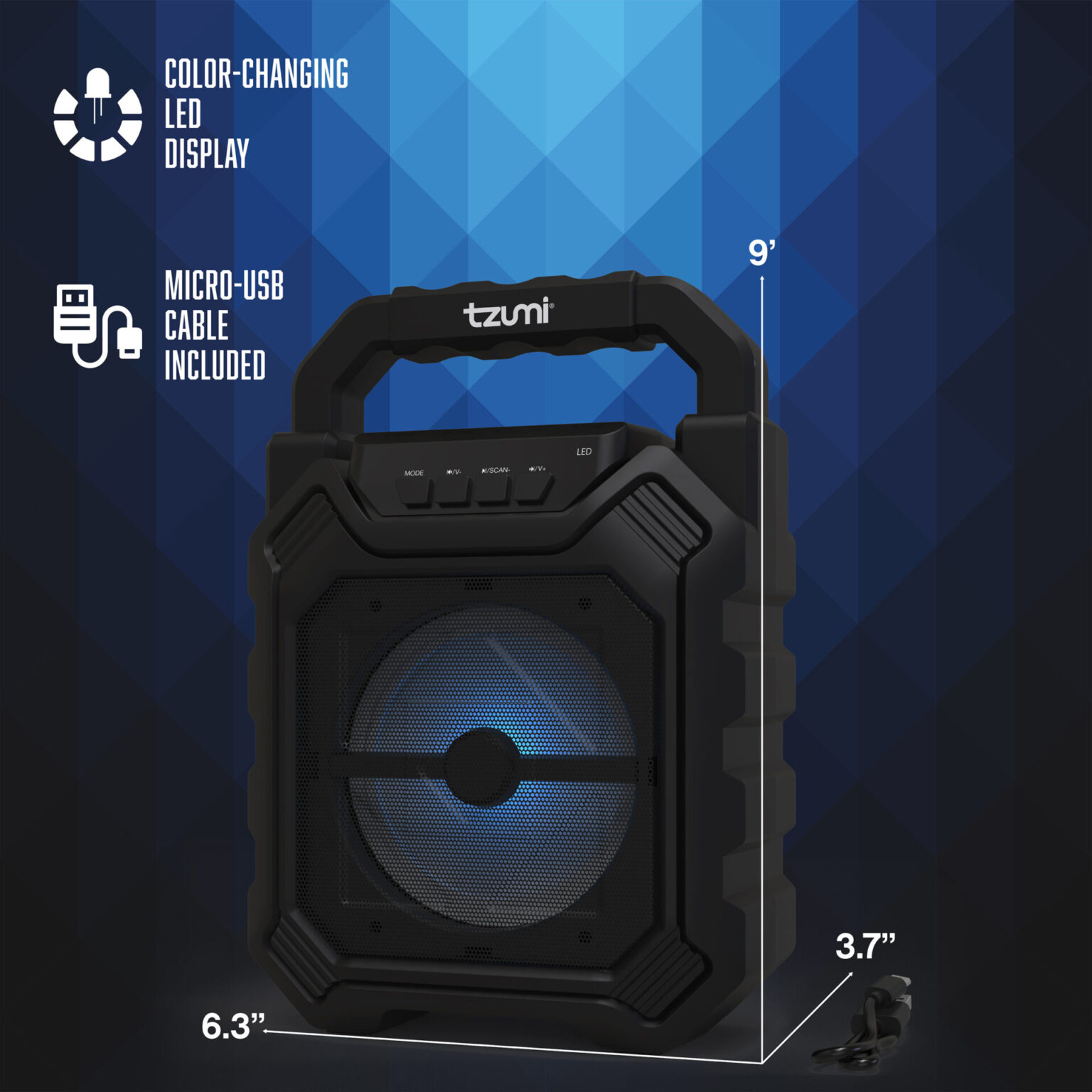 5W Bluetooth Speaker – Tzumi®