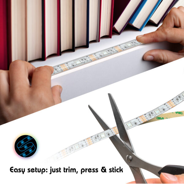 AuraLED 16 ft. ColorStrip LED Tape Light – Tzumi®
