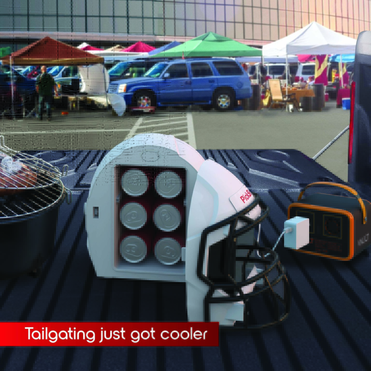 Ionchill PickSix Helmet Cooler – Tzumi®