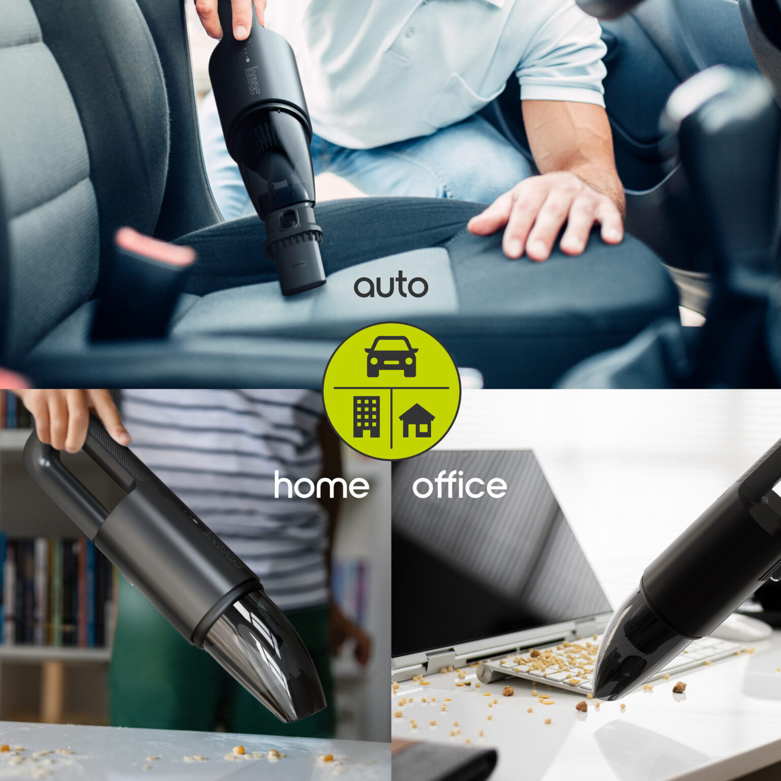 ionvac™ Power Mini Cordless Hand Vacuum – Tzumi®