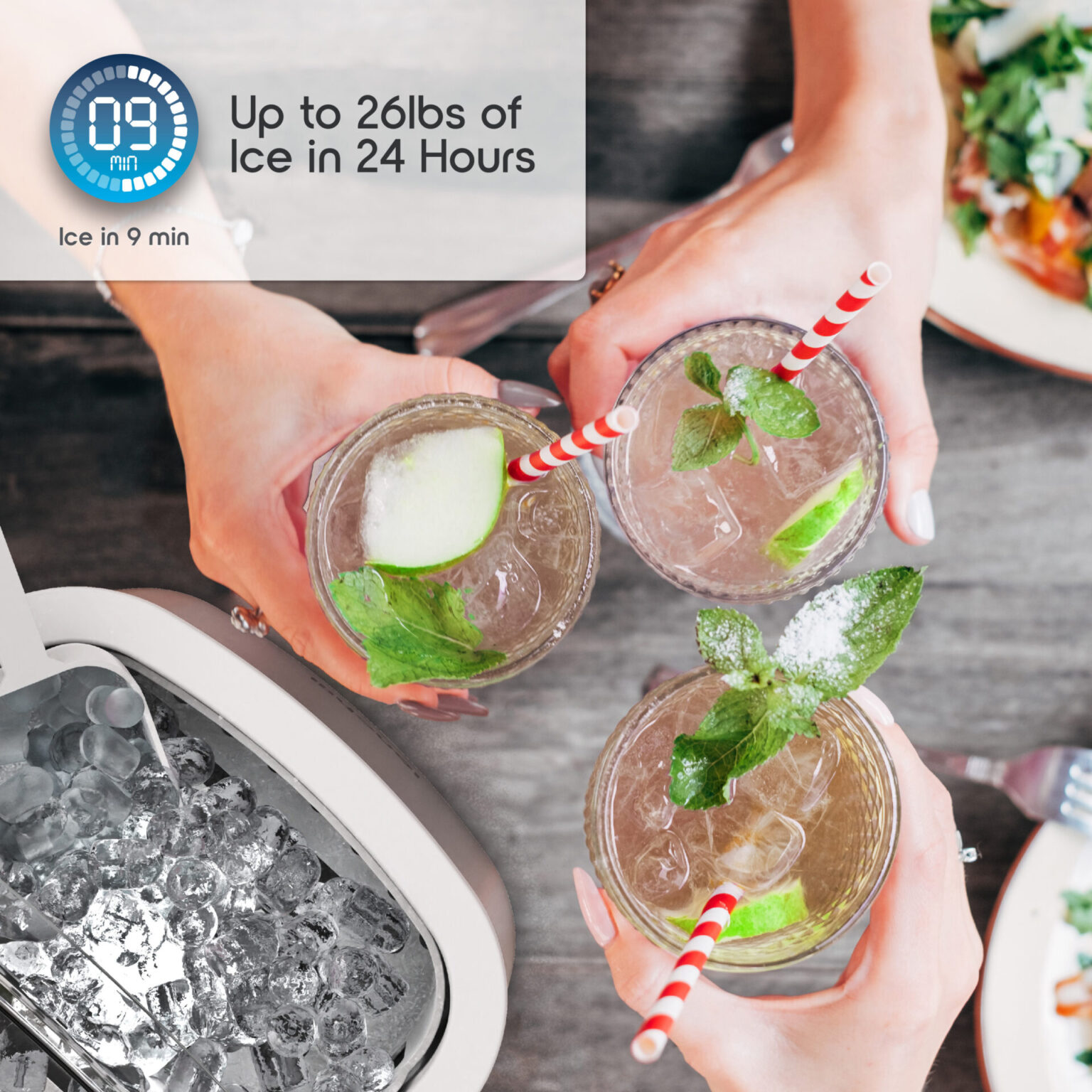 Ionchill QuickCube Ice Maker – Tzumi®