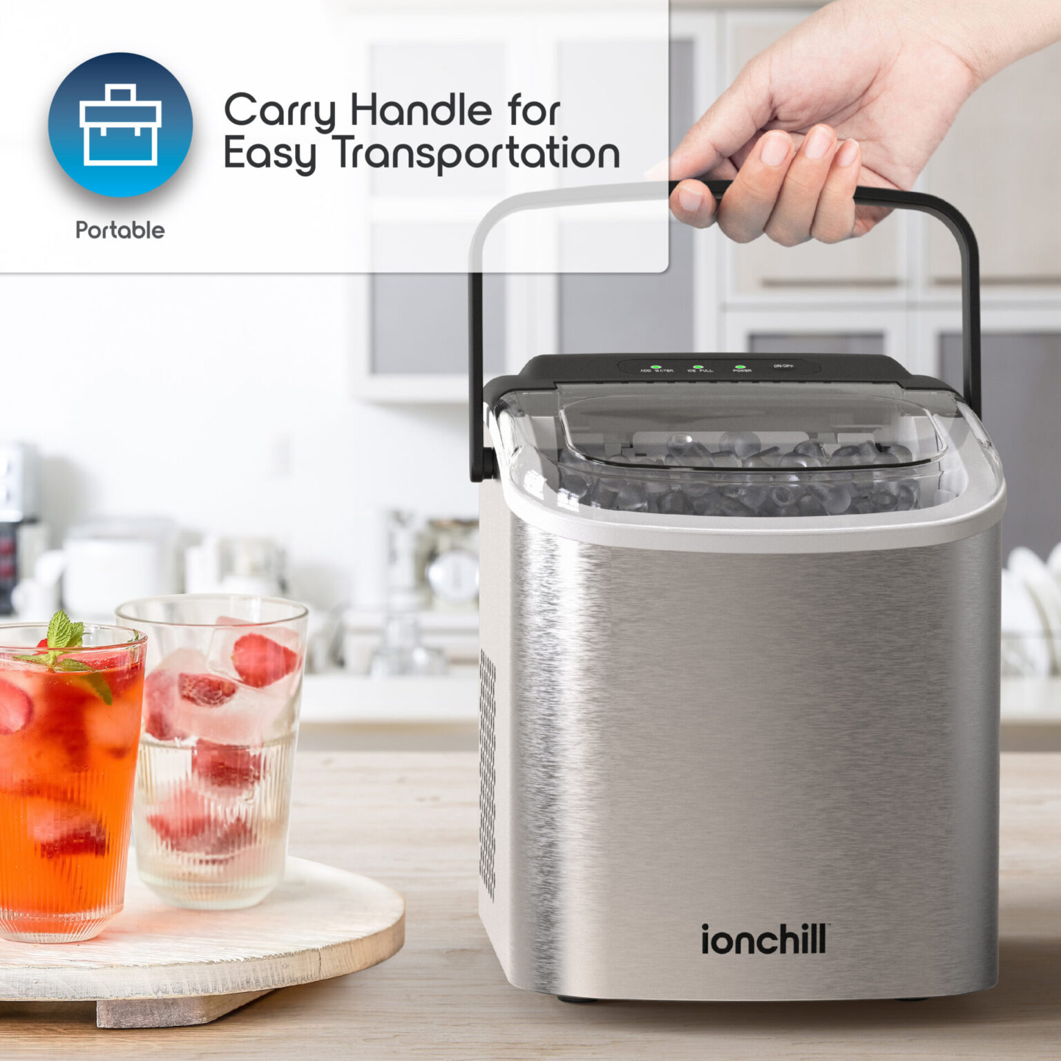 Ionchill QuickCube Ice Maker – Tzumi®