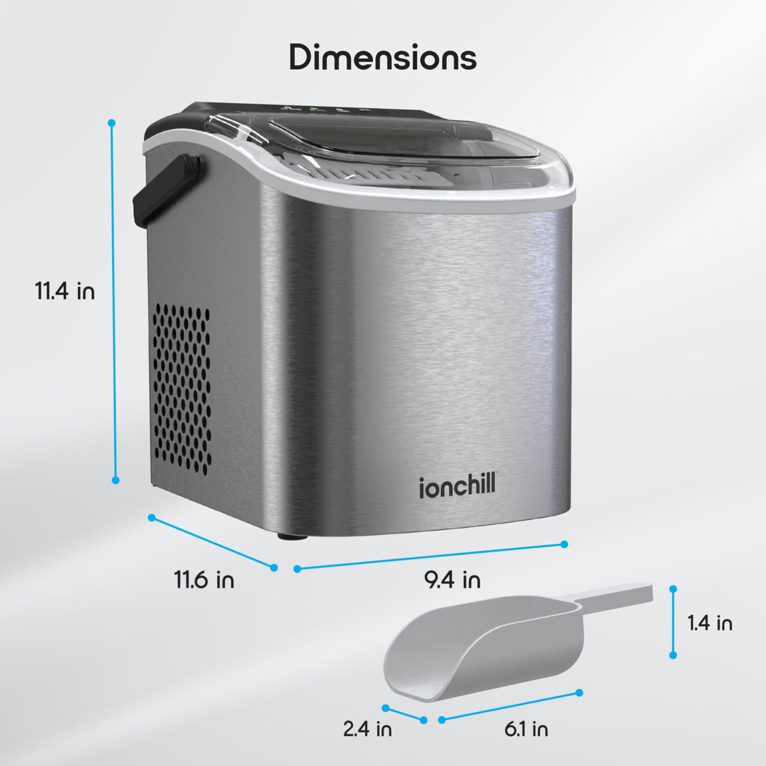 Ionchill QuickCube Ice Maker – Tzumi®