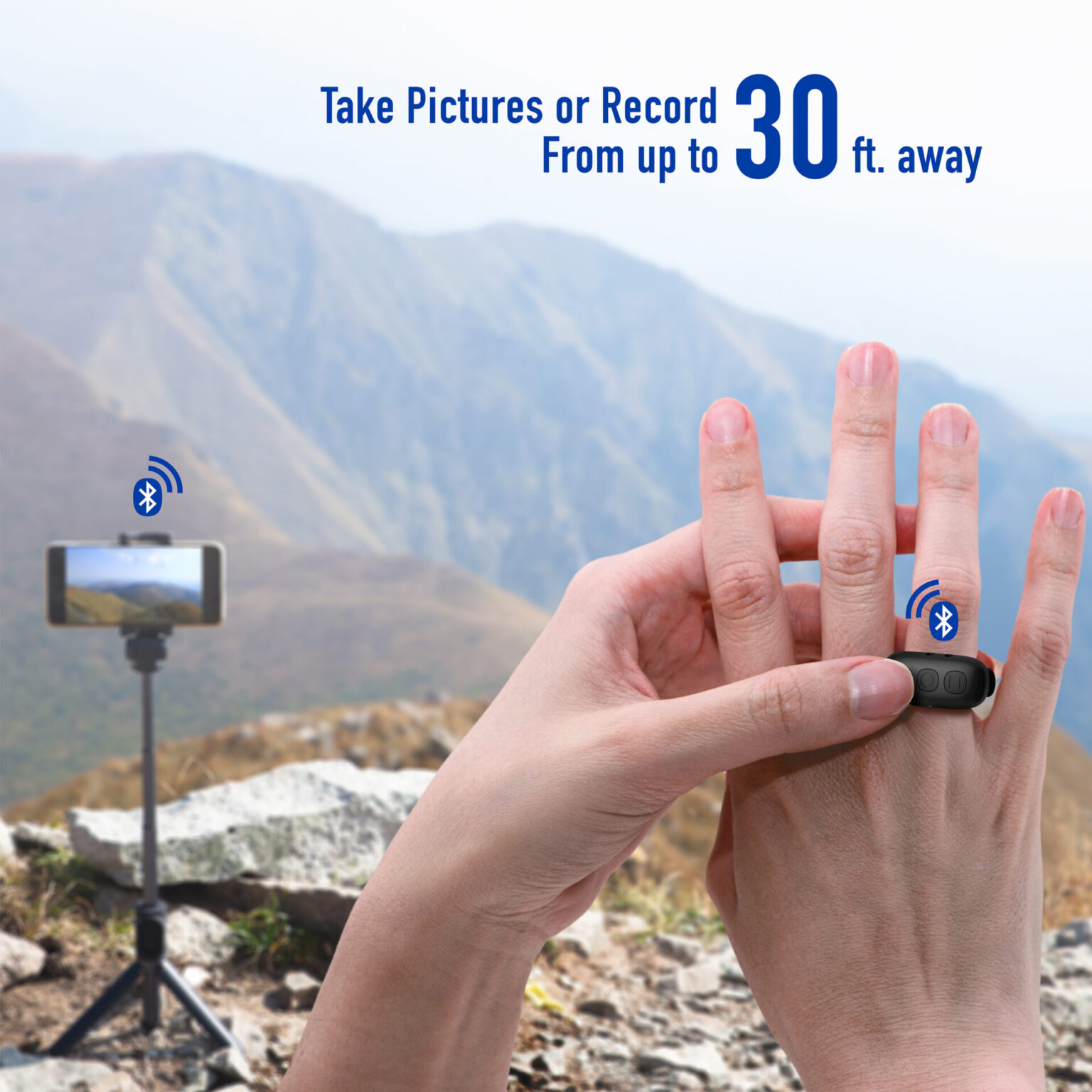 SoundPlay Smart Remote Ring – Tzumi®