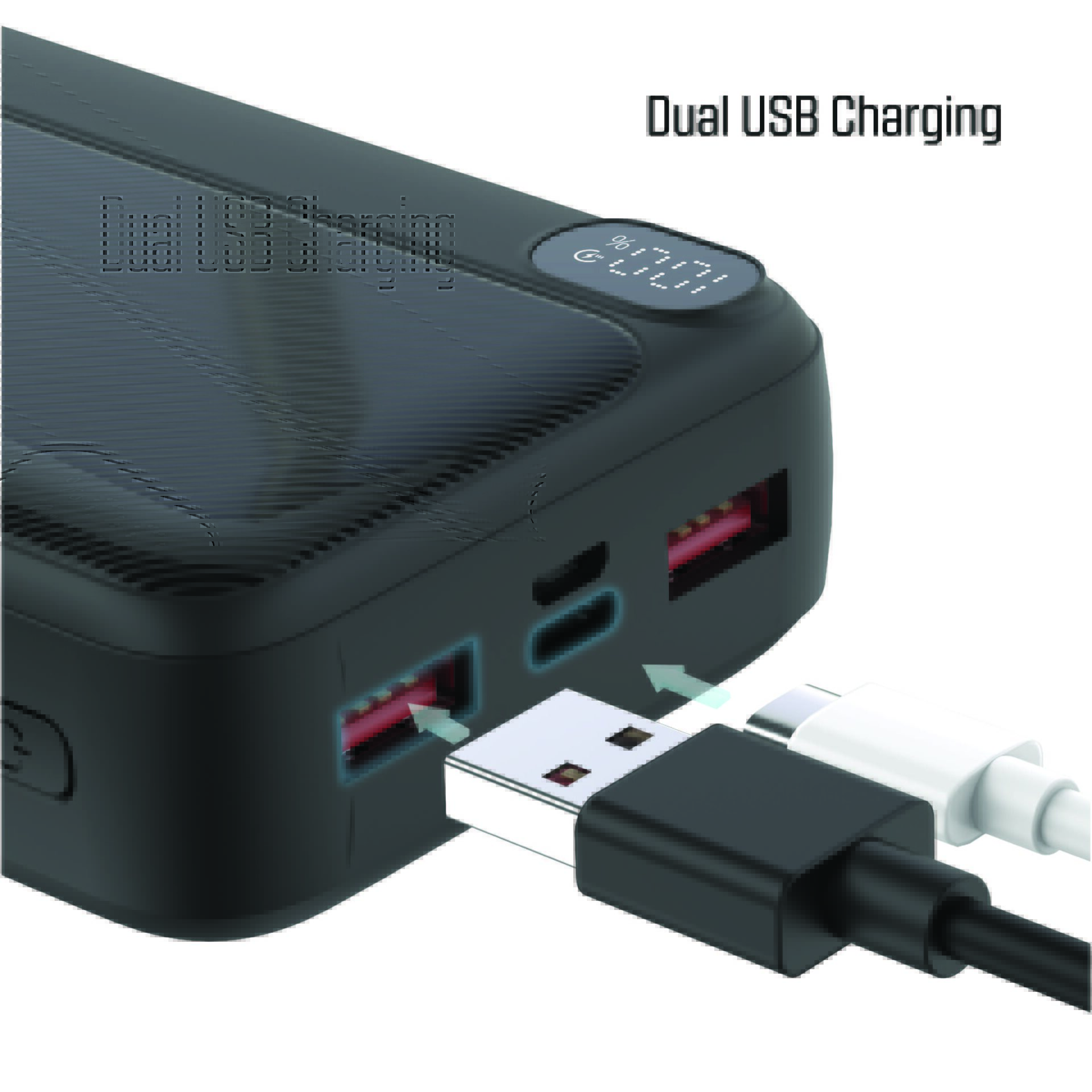 Pocket Juice Endurance 20,000 mAh With Integrated Cables – Tzumi®