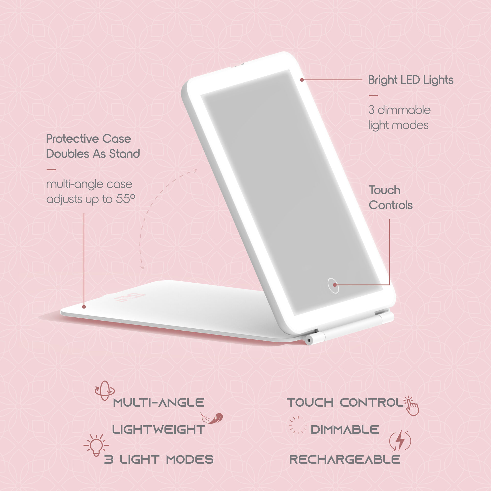 SLF Travel Tablet Mirror – Tzumi®