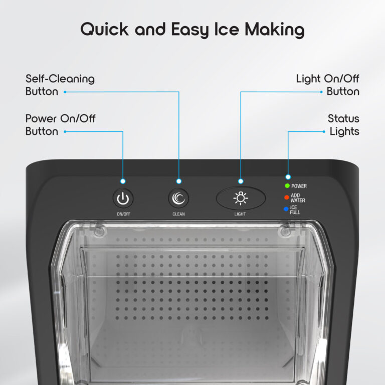 Ionchill Nugget Ice Maker – Tzumi®
