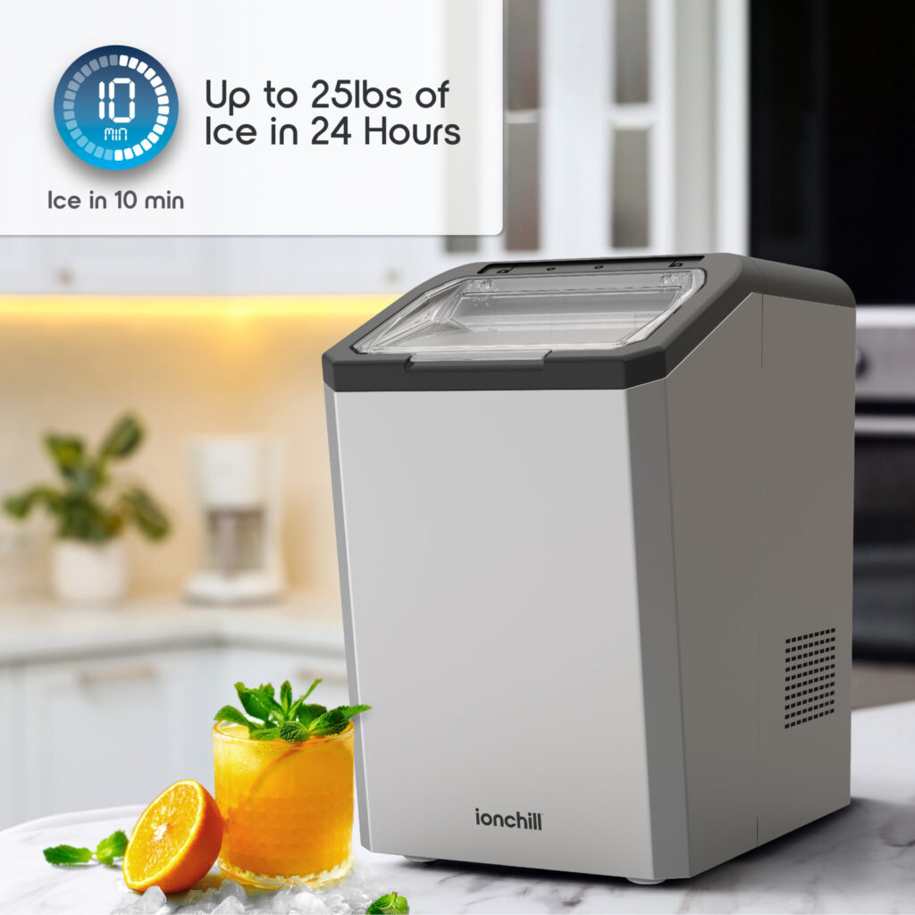 Ionchill Nugget Ice Maker – Tzumi®
