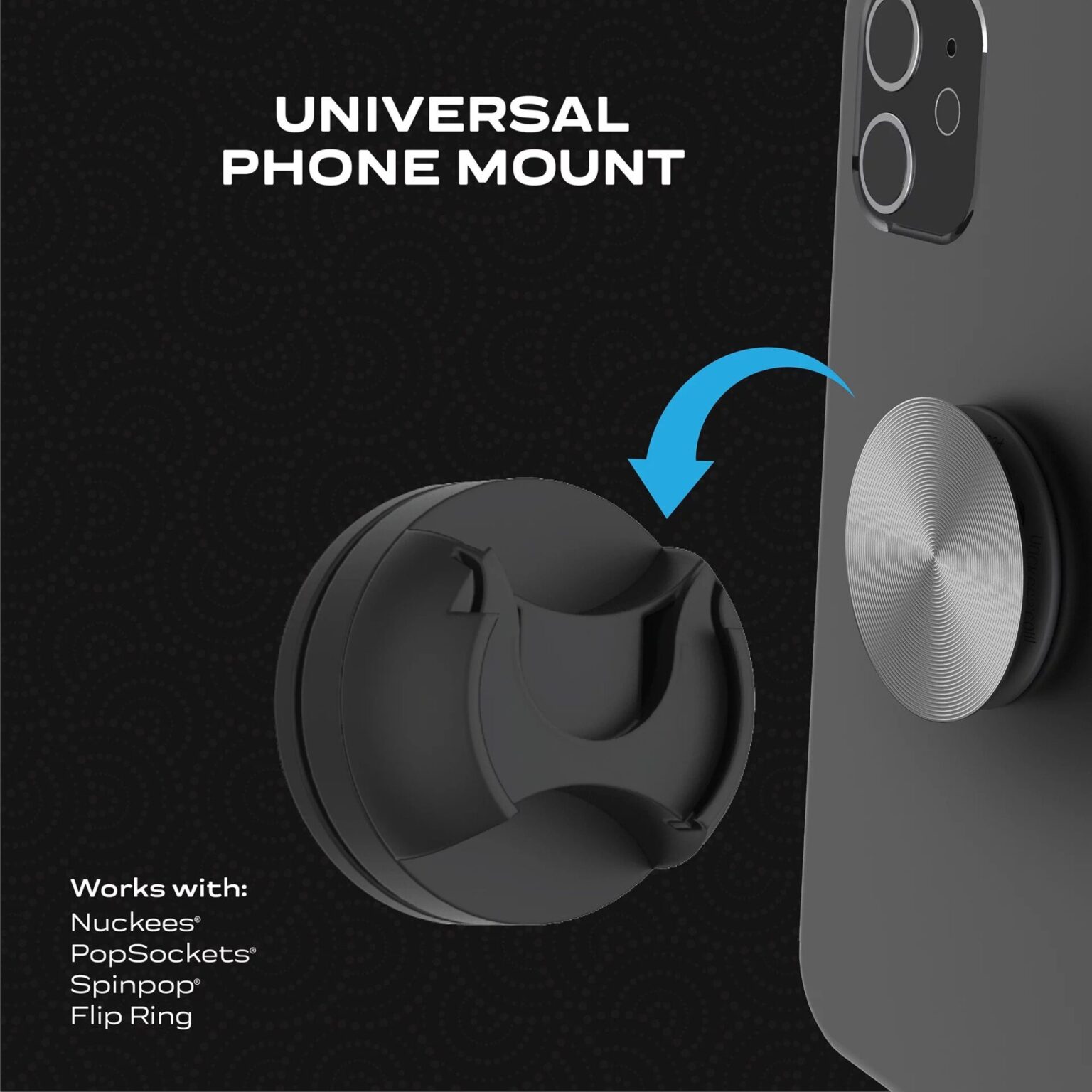 Twist & Grip – Phone Mount – Tzumi®