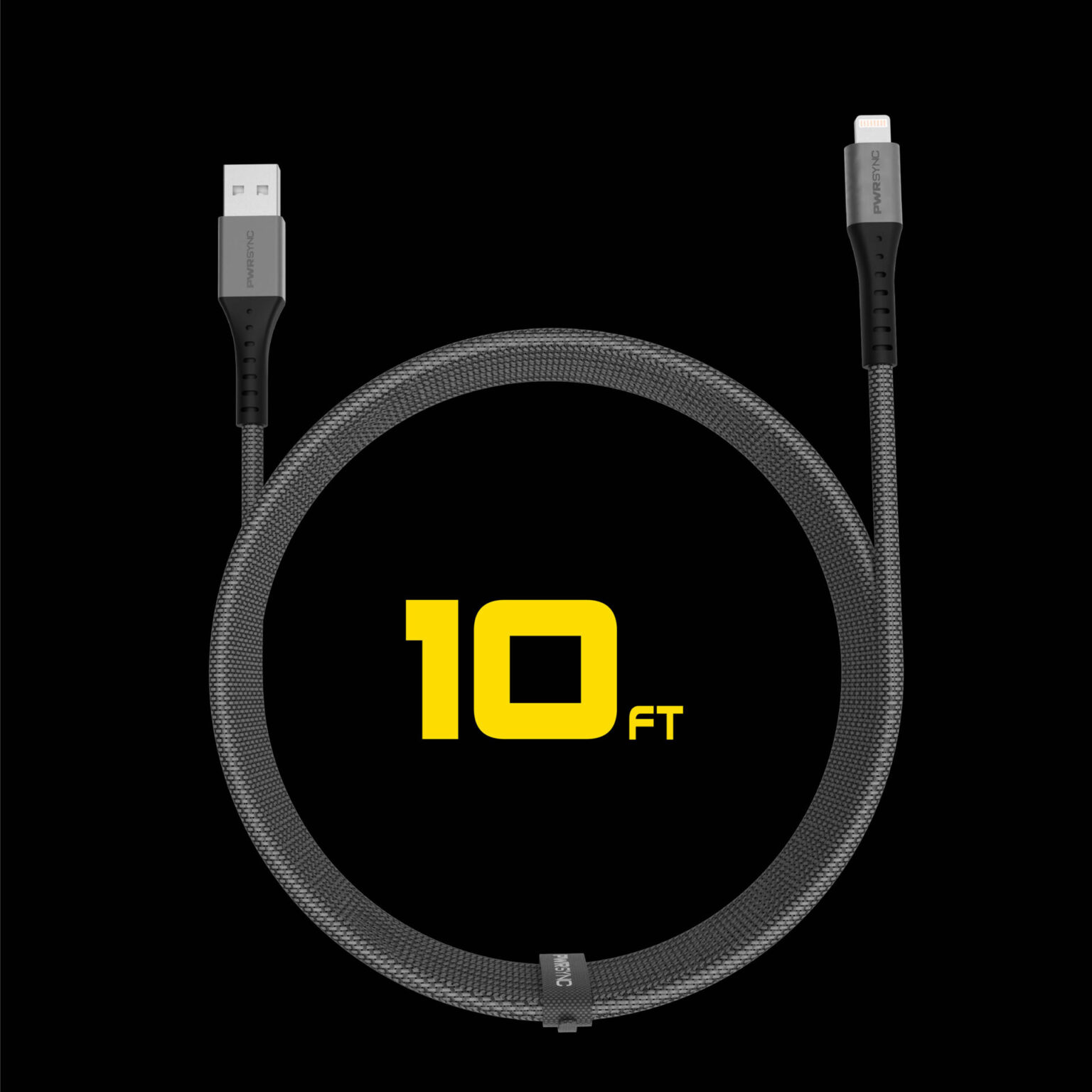 10ft Tough Lightning Cable – Tzumi®