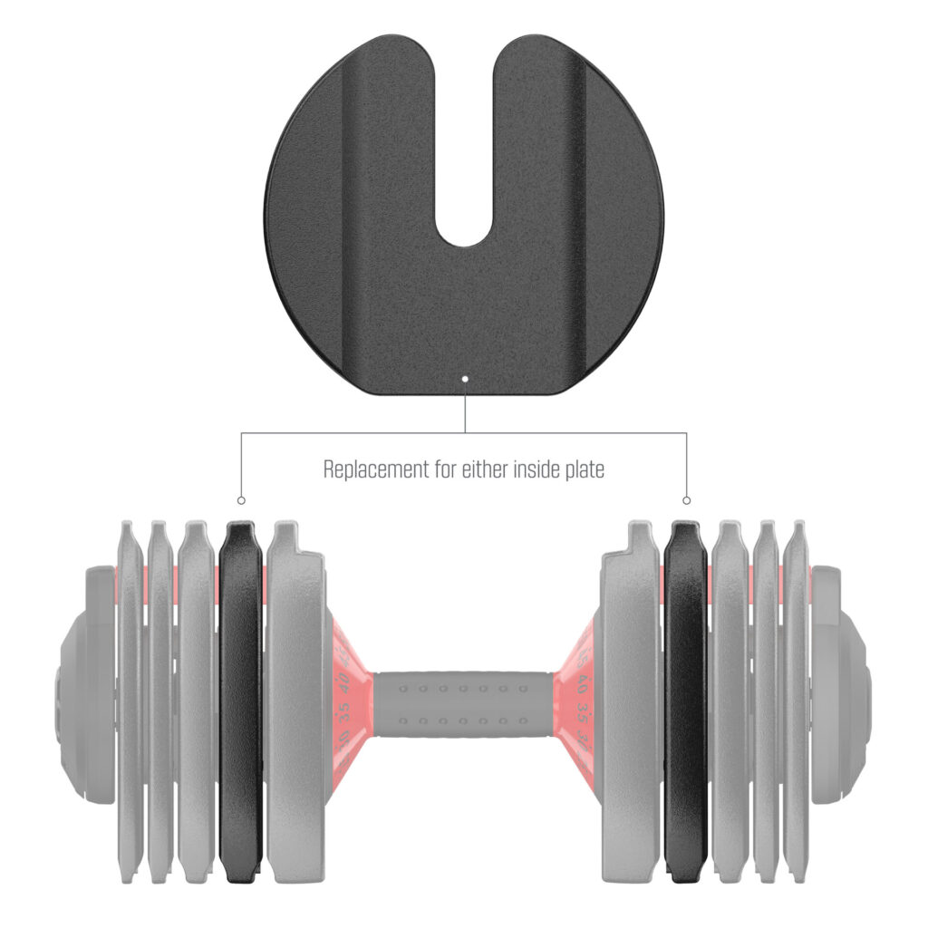 FitRx SmartBell 7lb. Weight Plate – Tzumi®