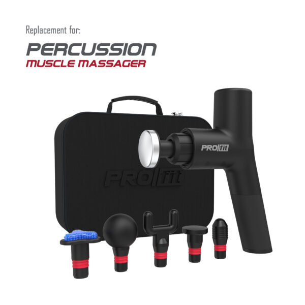 PRO-fit Percussion Muscle Massager Replacement Heat Attachment – Tzumi®