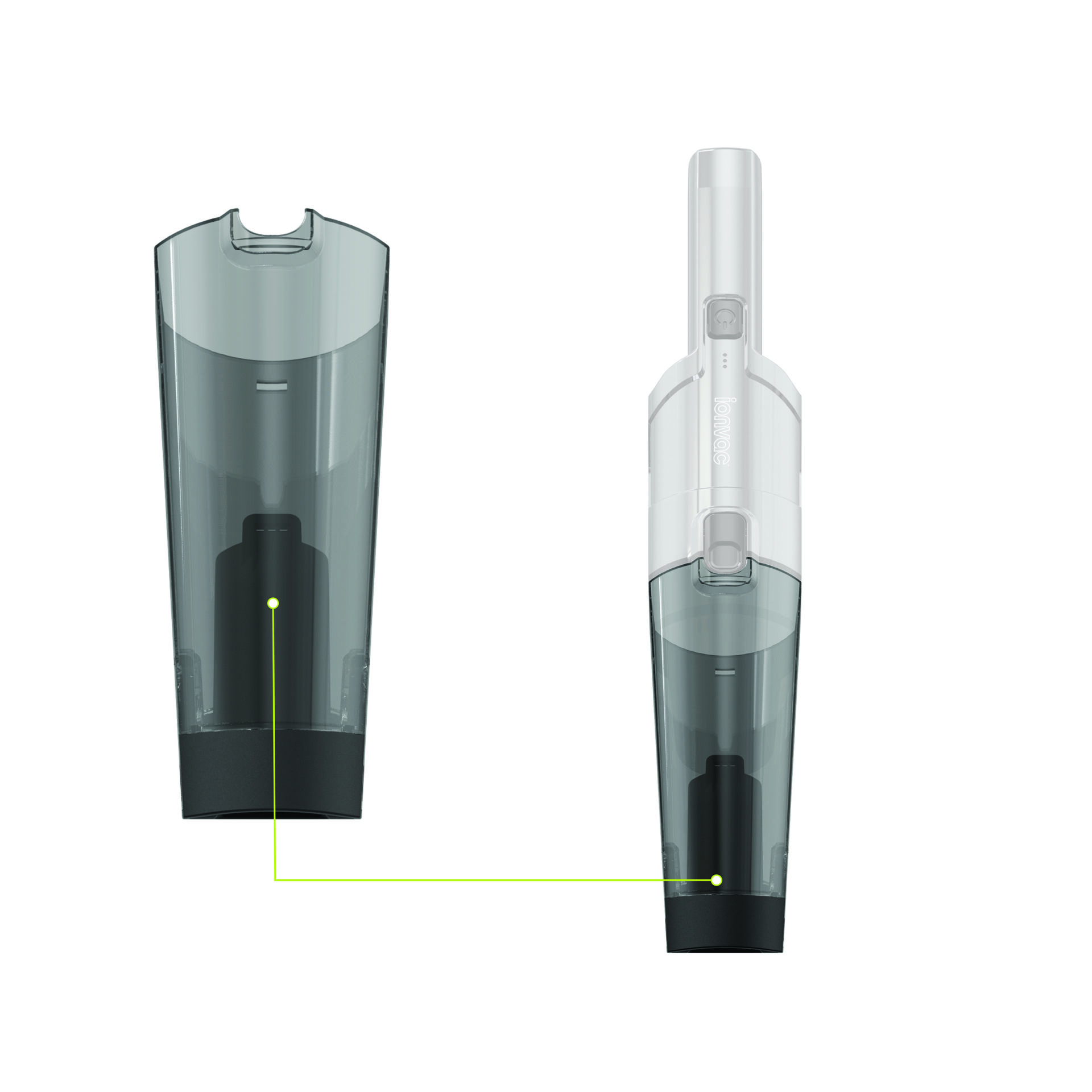 ionvac™ Power Max Vacuum Dustbin – Tzumi®