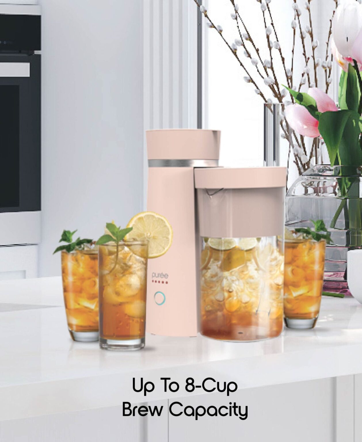 Puree Ice Tea Machine (Pink) – Tzumi®