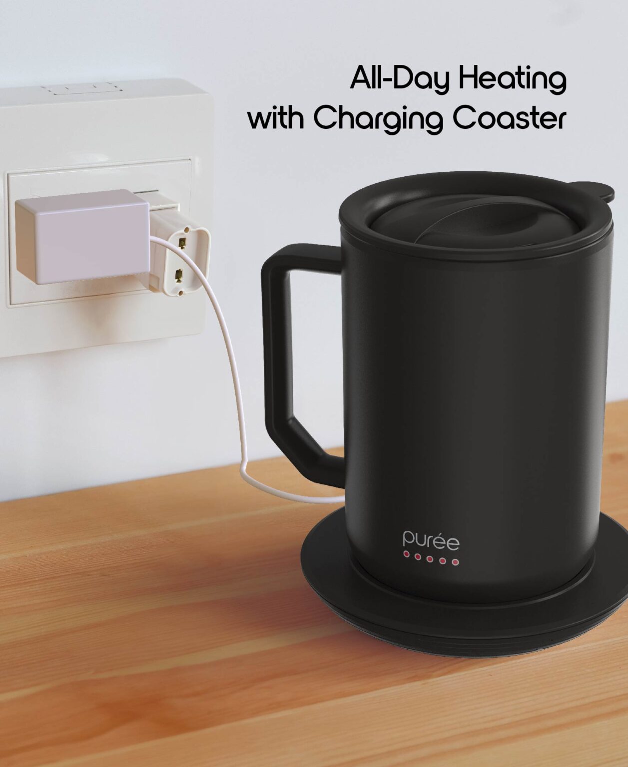 Puree Warming Mug (Black) – Tzumi®