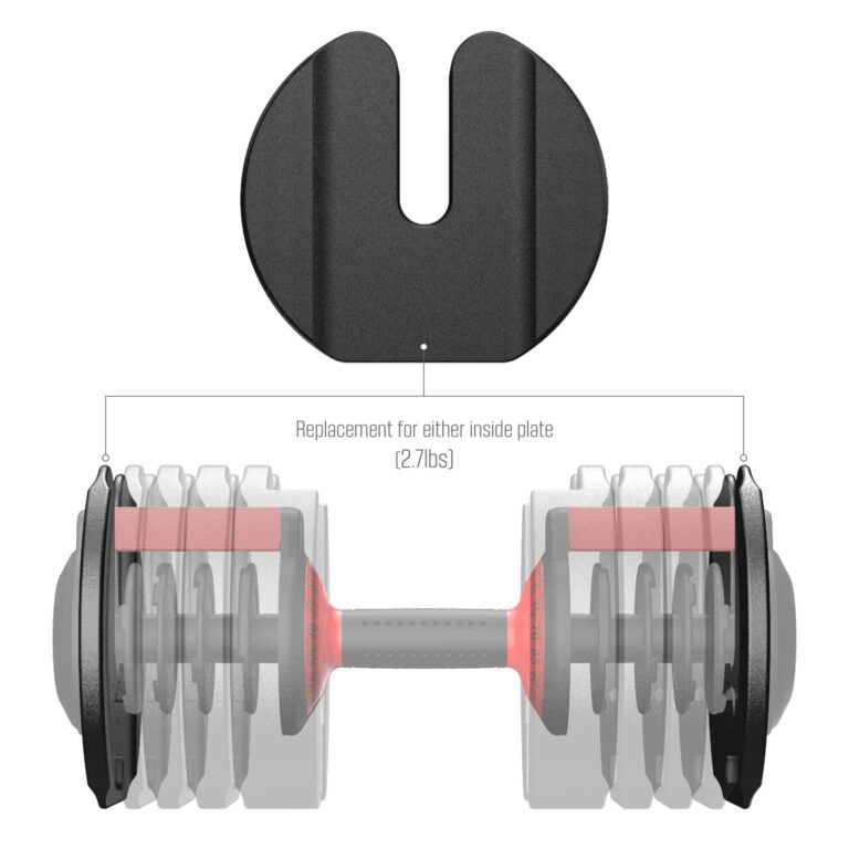 FitRx SmartBell XL 2.7lb. Weight Plate – Tzumi®