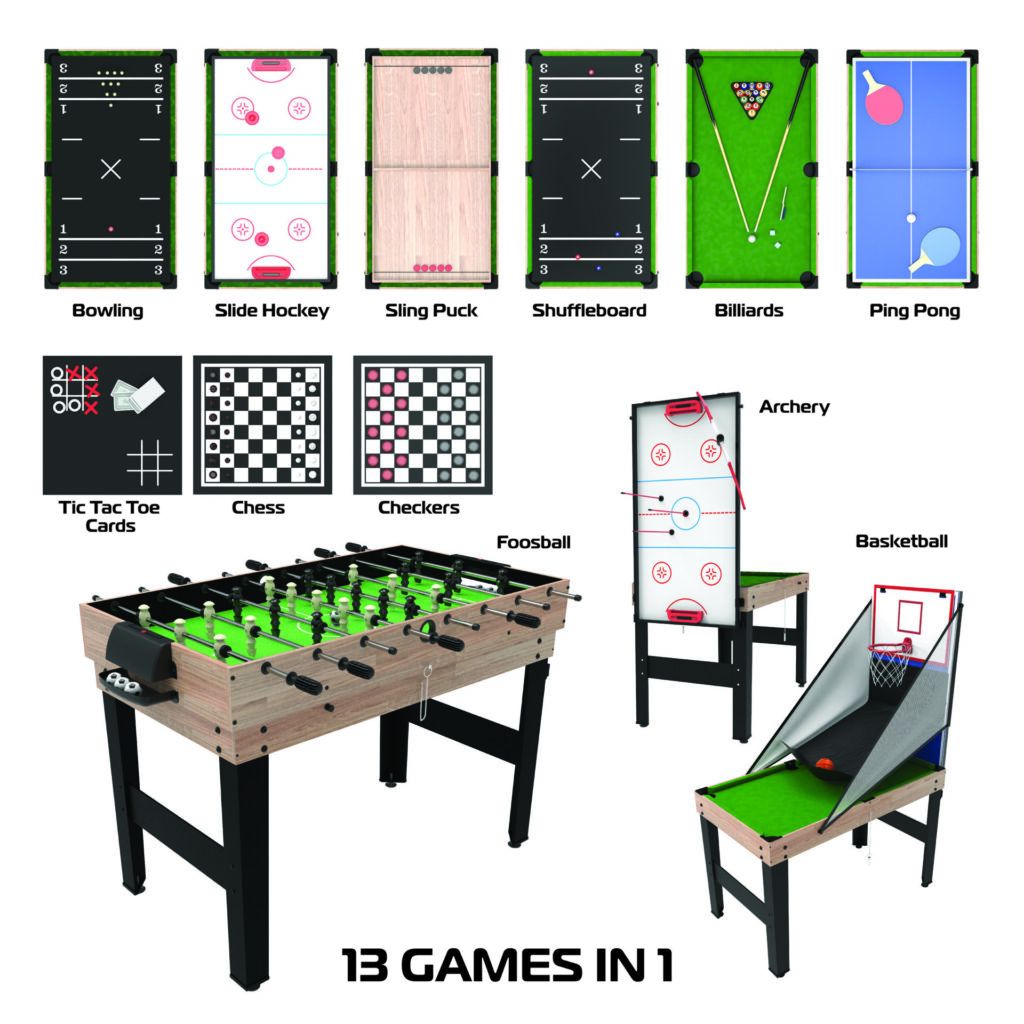 Tzumi Game Table 13-in-1 – Tzumi®