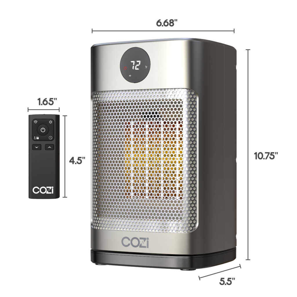 Cozi Desktop Space Heater – Tzumi®