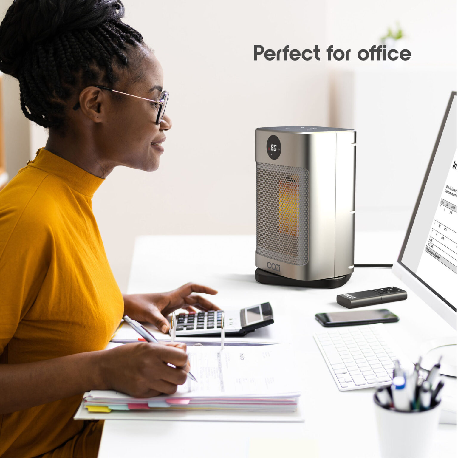 Cozi Desktop Space Heater – Tzumi®