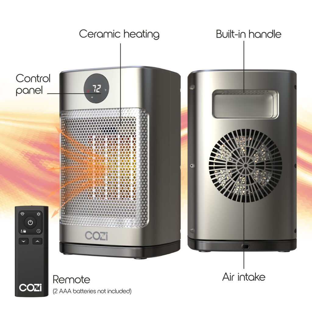 Cozi Desktop Space Heater – Tzumi®