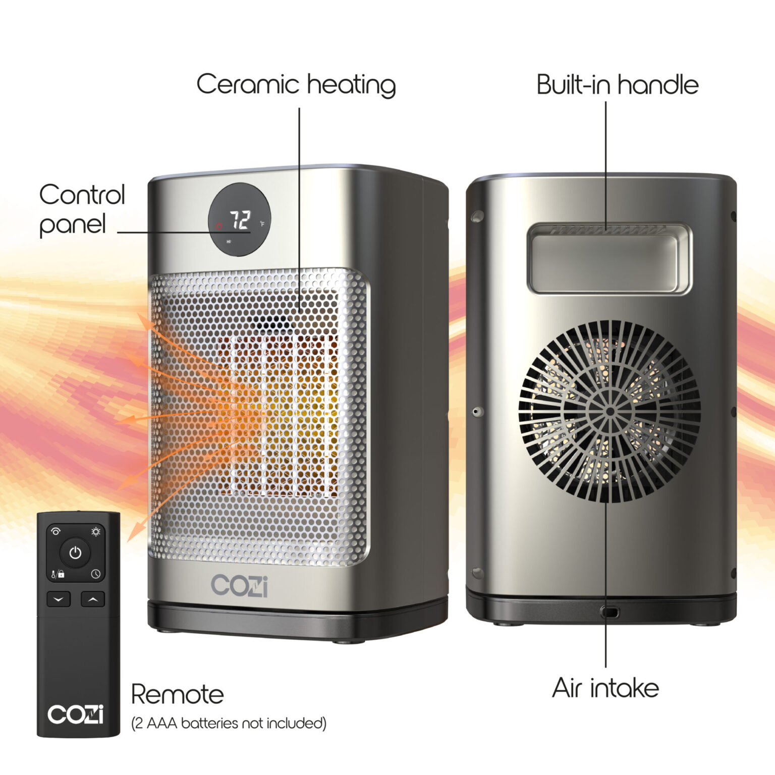 Cozi Desktop Space Heater – Tzumi®