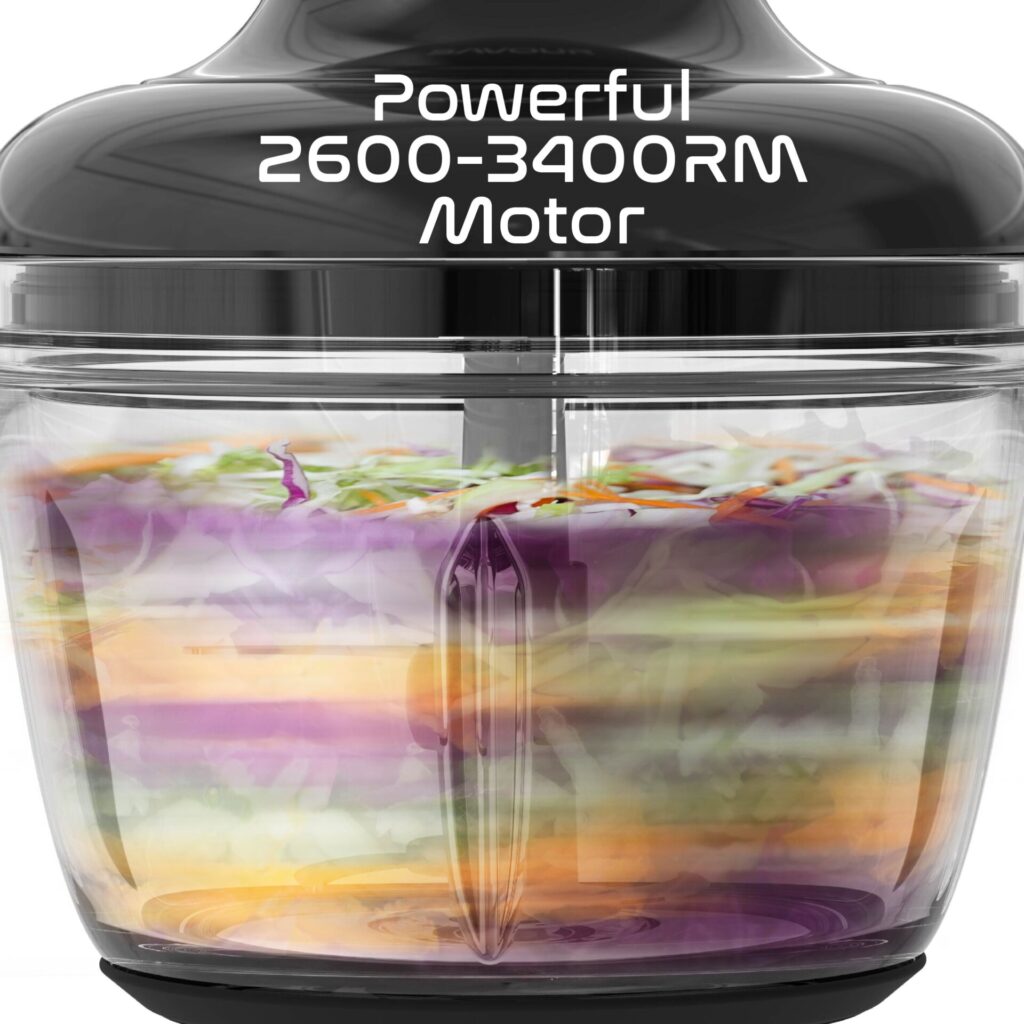 Savour Food Processor, Black – Tzumi®