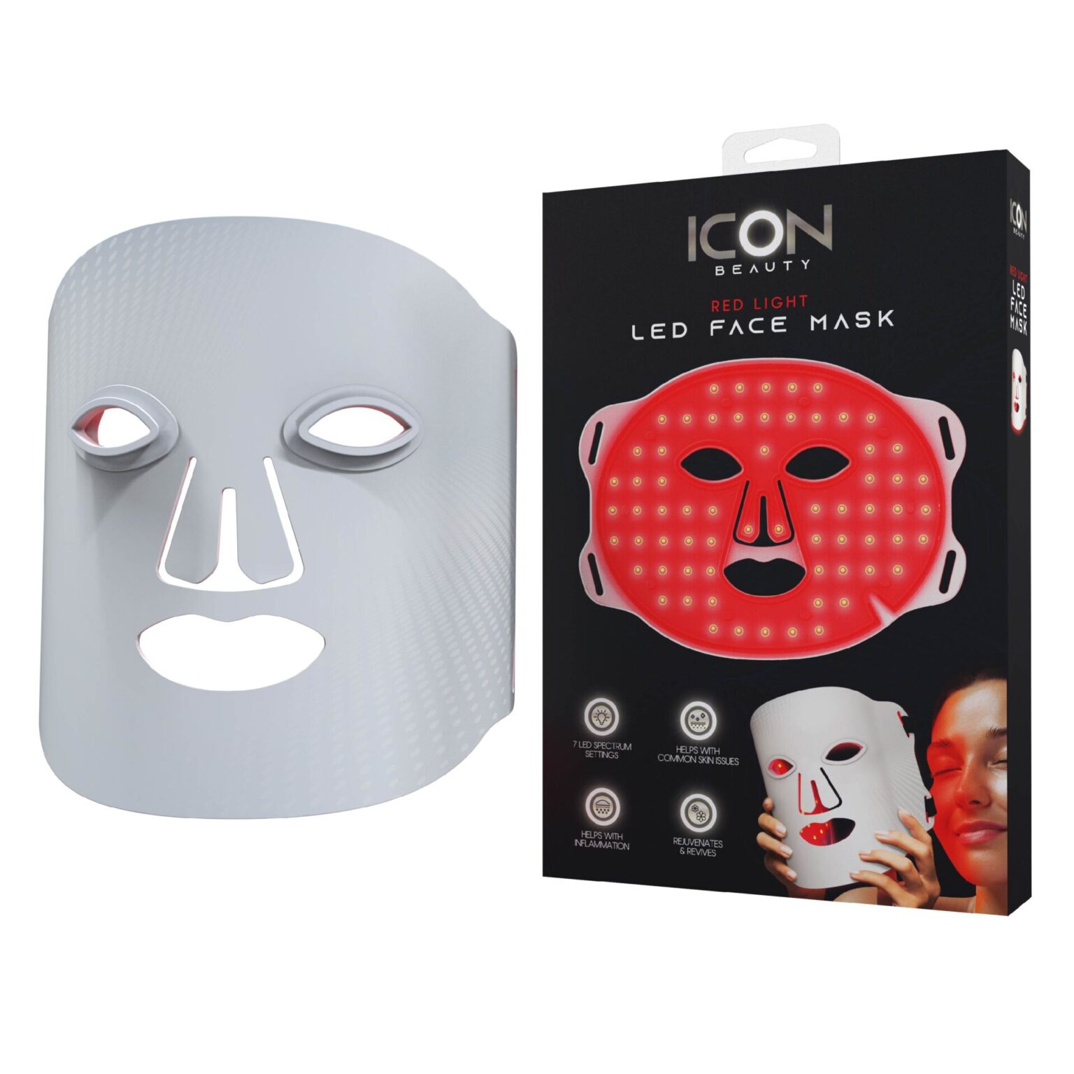 Icon LED Face Mask – Tzumi®